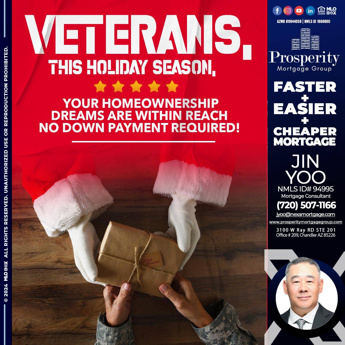 VETERANS - Jin Yoo -Mortgage Consultant